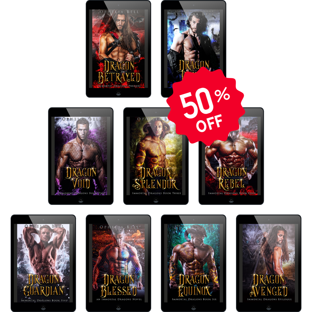 The Steamy Immortal Dragons Complete Ultimate Bundle – Author Ophelia Bell